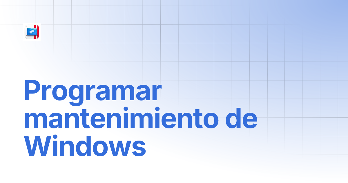 Programar mantenimiento de Windows | Parallels Desktop for Mac 20