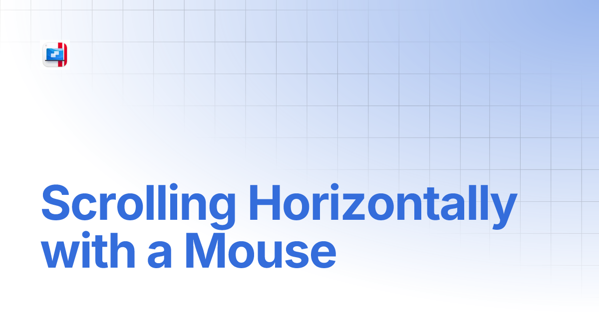 Scrolling Horizontally with a Mouse | Parallels Desktop for Mac 20