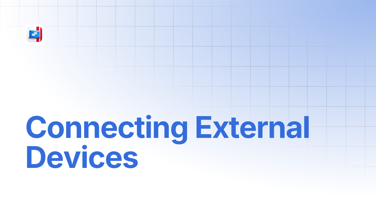 Connecting External Devices | Parallels Desktop for Mac 20