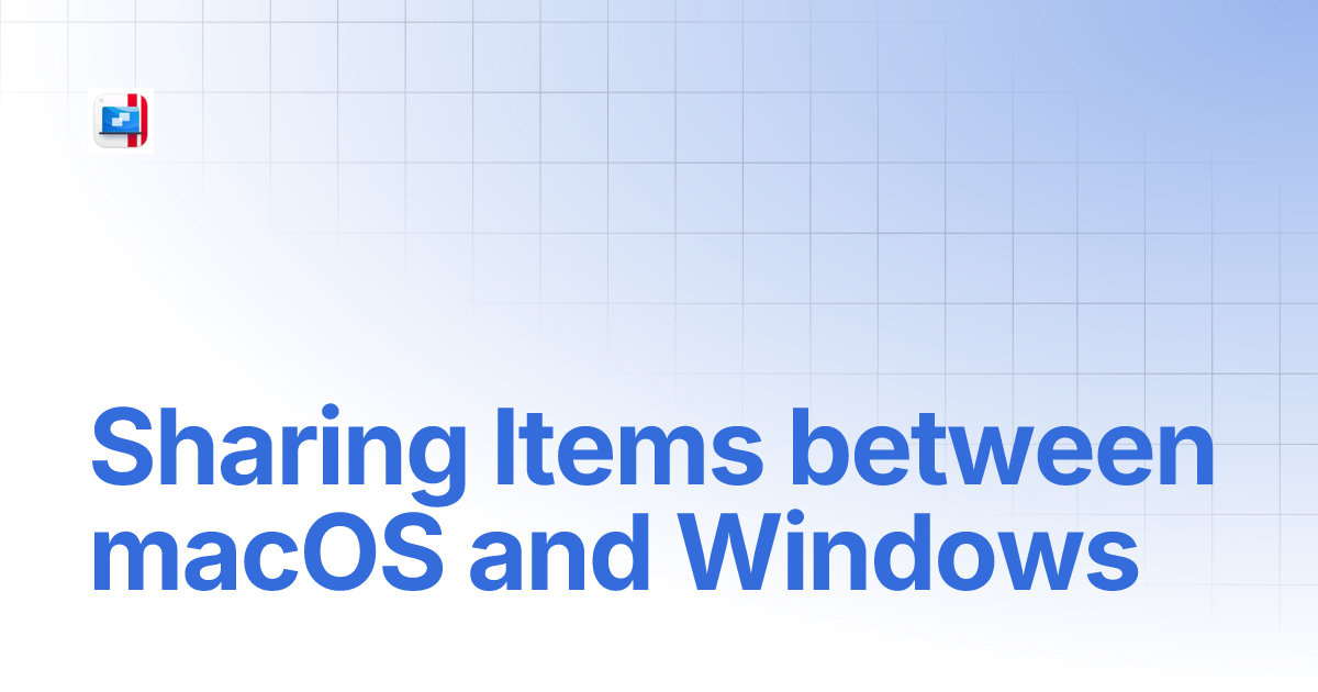 Sharing Items between macOS and Windows | Parallels Desktop for Mac 20